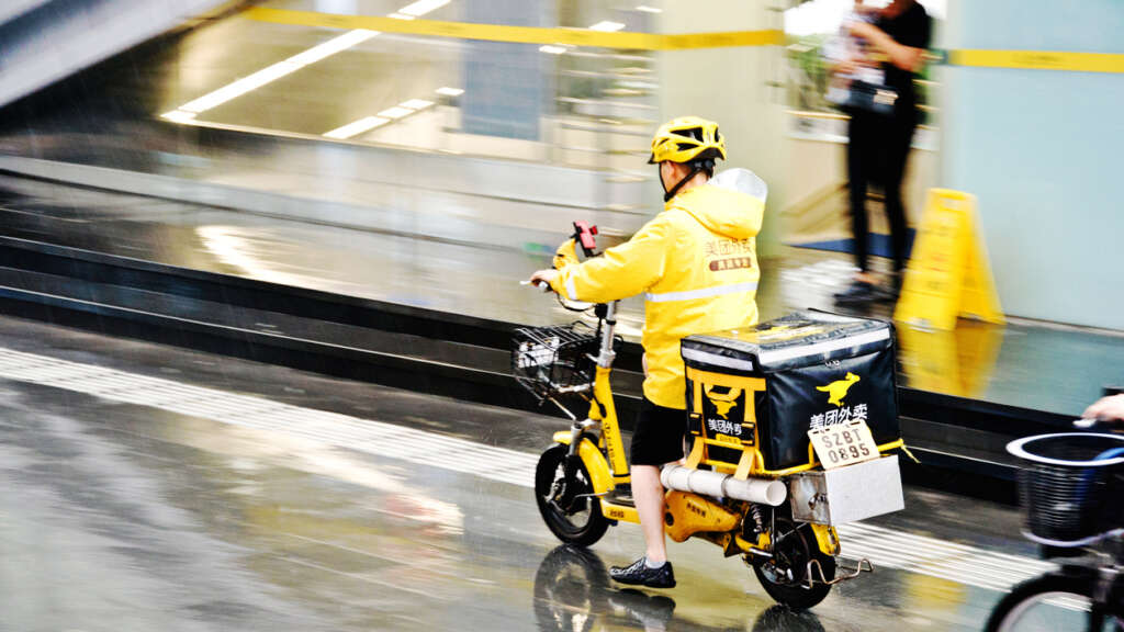 Meituan makes a double bottom